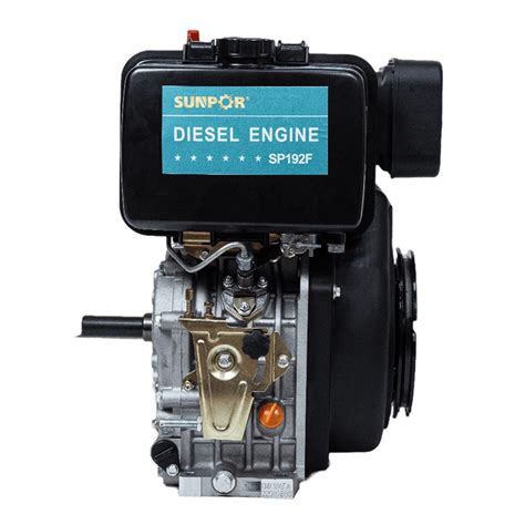 Sunpor 192f 3000rpm 3600rpm Air Cooled Single Cylinder Diesel Engine