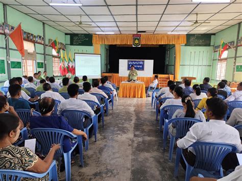 တောင်ကုတ်မြို့၌ ပြည်သူ့စစ်မှုထမ်းဥပဒေဆိုင်ရာ သိကောင်းစရာများဆွေးနွေးပွဲကျင်းပ Information And