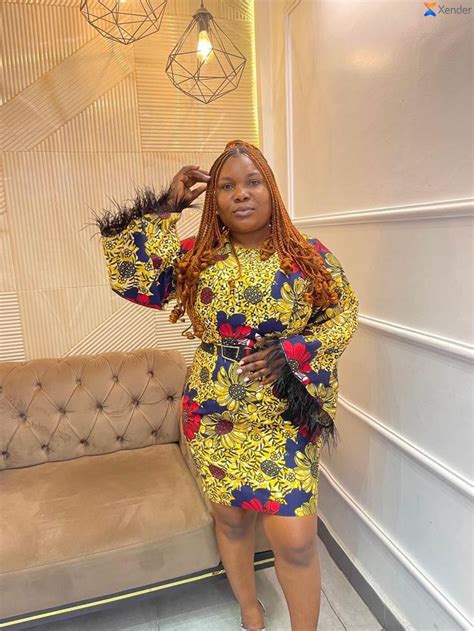Short Ankara Gown