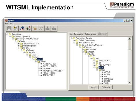 Ppt Paradigm And Witsml 29 Th April 2004 Powerpoint Presentation