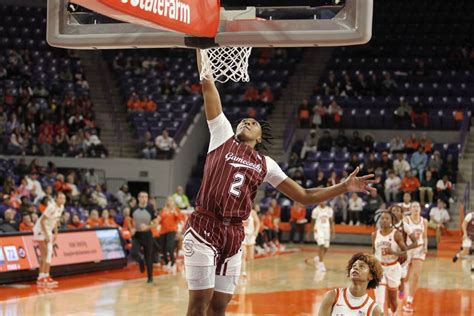 South Carolina Womens Basketball Ashlyn Watkins Dunks Rock Hill Herald