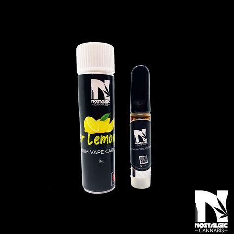Super Lemon Haze Vape By Nostalgic Dispensary Near Me