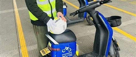 海宁共享电动自行车，启动升级！头盔反光调整