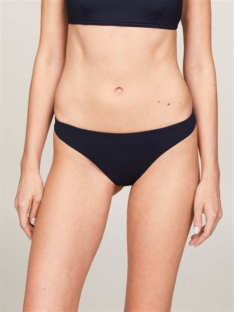 Tommy Hilfiger Monotype Brazilian Bikini Hose Desert Skydunkelblau
