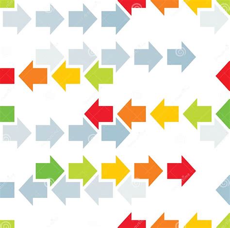 Arrows Seamless Geometric Pattern Stock Vector Illustration Of Decor