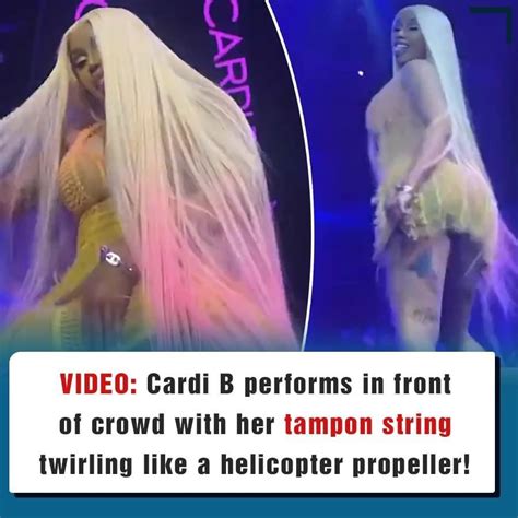 Tampon String Twirling Like A Helicopter Propeller Rbrandnewsentence