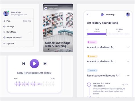 customizable web and mobile ui with light and dark modes by yuliia for