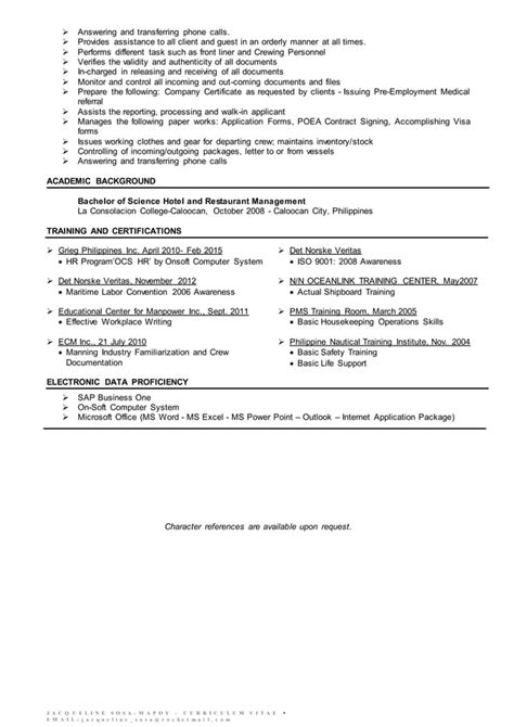 jsm document controller cv docx