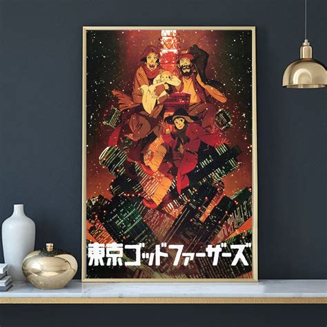 Tokyo Godfathers Poster Movie Poster Tokyo Godfathers Print Canvas