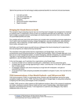 Cloud Computing What S Its Business Potential For Your Company PDF