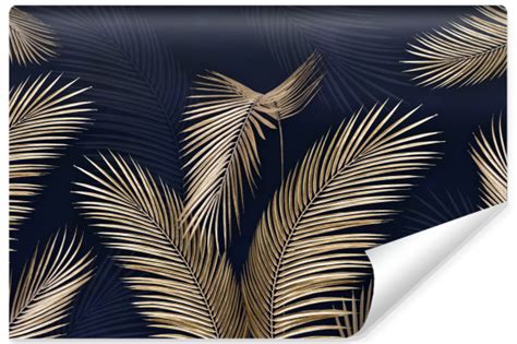 Fototapeta Liście Palmowe W Stylu Glamour 152 5x104cm 242100 sklep BRW