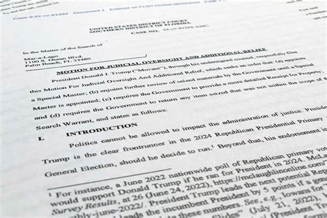 Us National Archives Says 700 Pages Of Classified Records Were Seized