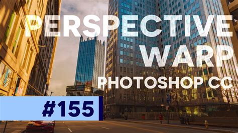 Photoshop Tutorial AWESOME Perspective Warp Photoshop Trend