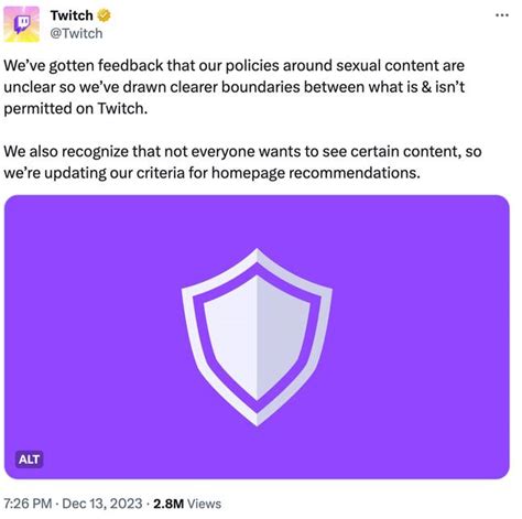Twitch changes content guidelines after Morgpie's ‘topless’ stream backlash
