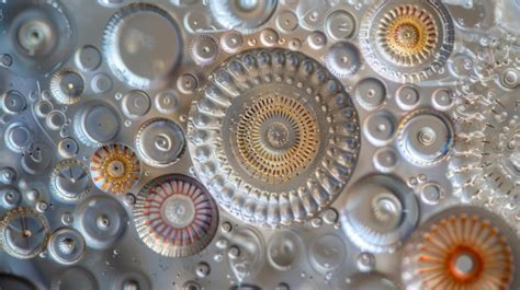 A Of Diatoms Each One With A Unique And Beautiful Outer Structure