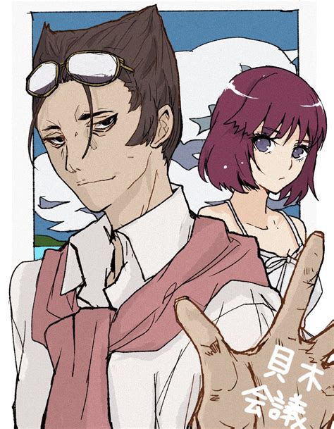 Senjougahara Hitagi And Kaiki Deishuu Monogatari And 1 More Drawn By