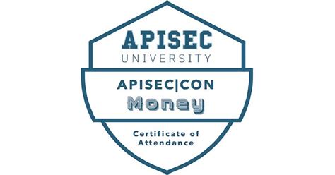 Mohd Badrudduja Cissp Cc On Linkedin Apiseccon Money Certificate