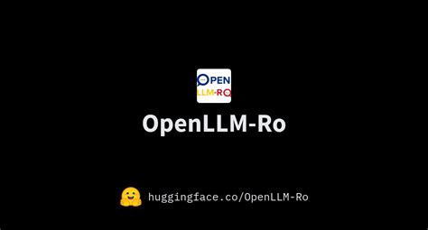 OpenLLM Ro OpenLLM Ro