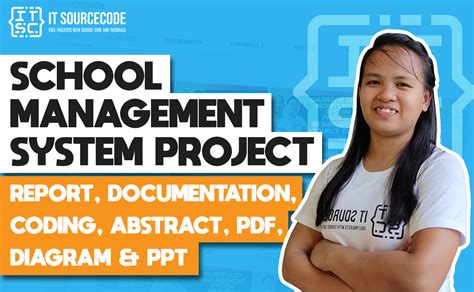 School Management System Project Report, Documentations, Code, PDF