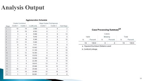 spss output and interpretation pptx