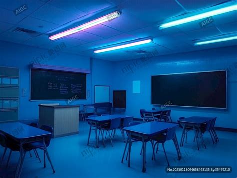 Ai创作图教室灯光 学校校园实验室 学校实验室 智慧教室 物理室 学校科学实验室 科学教室实验室 教室课堂病房 实验室教室 科技学习教室 学校生物实验室 校园实验室 新型大学教室 物理探究室