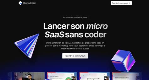 Micro Saas Buildr Lancer Votre Micro Saas Sans Savoir Coder