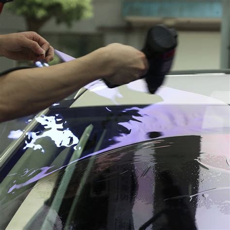 Blue Purple Window Tint Vlt 80 Windshield Sticker Anti Uv Foil Home