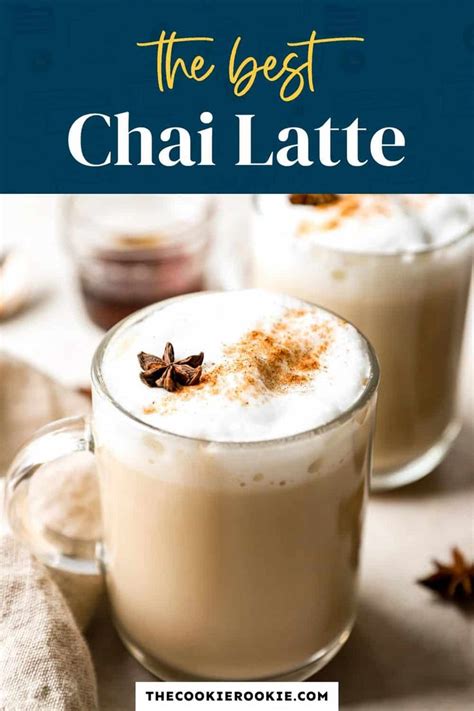 This Homemade Chai Latte Recipe Is Quick And Easy To Make With All The