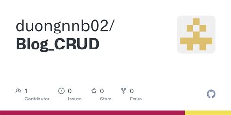 GitHub Duongnnb02 Blog CRUD