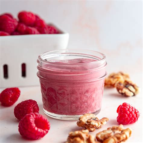 Oil Free Raspberry Walnut Vinaigrette At Elizabeths Table