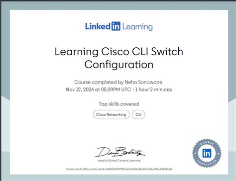 Neha Sonawane On Linkedin Cisco Networking Switchconfiguration