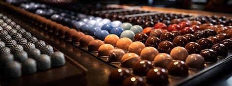 Premium Photo Assortment Of Fine Chocolate Candies White Dark And