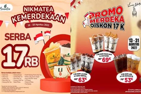 Promo Alert 7 Kedai Minuman Dan Makanan Ringan Yang Tawarkan Paket