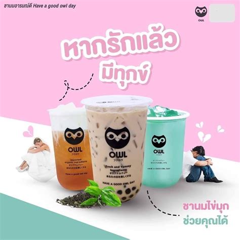 ร้าน Owl Cha กระทุ่มแบน มายด์แคร์ พลัส สาขา 00002 Owl Cha ท่าเสา