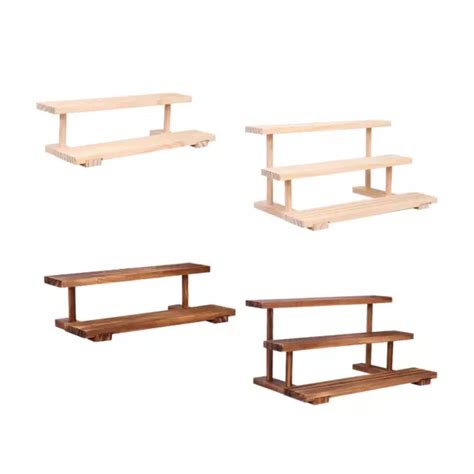 PRÉSENTOIRS DE TABLE en bois présentoirs pour figurines artisanales