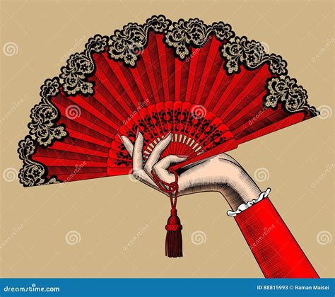 Hand Fan Drawing