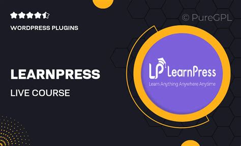 Learnpress Live Course