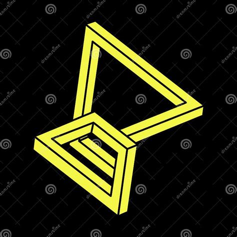 Formas De Ilusión óptica Objeto De Arte óptico Geometría Sagrada