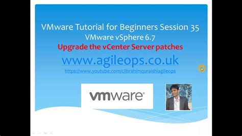 Vmware Tutorial For Beginners Session 35 Vmware Vcenter Server 67