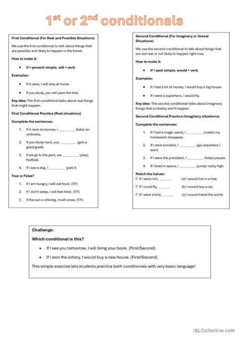1 126 Conditionals English Esl Worksheets Pdf And Doc