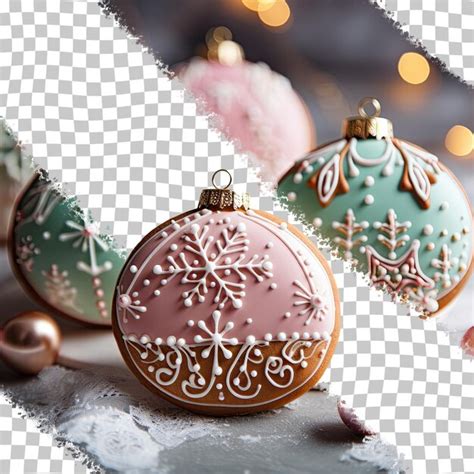 Galletas De Jengibre Para Navidad Fondo Transparente Archivo PSD Premium