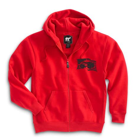 Expert Driveline White Bear Heavyweight Full Zip Hoodie
