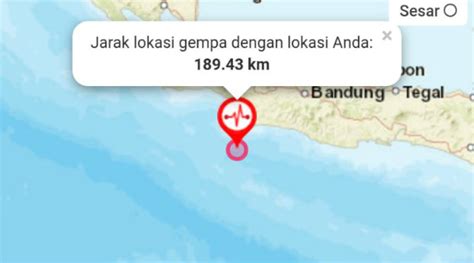 Gempa Sukabumi Terasa Sampai Cianjur Dan Bandung Posbekasi