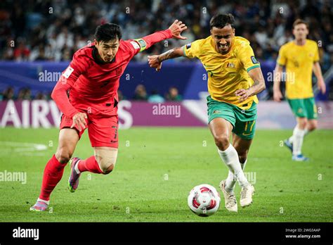Doha Qatar 2 Février 2024 Afc Asian Cup Qatar 2023 Finale Du Quater