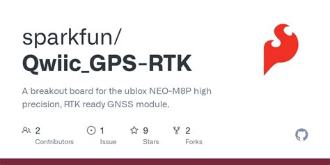 GitHub Sparkfun Qwiic GPS RTK A Breakout Board For The Ublox NEO M P High Precision RTK