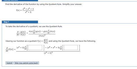 Solved Find The Derivative Of The Function By Using The Chegg