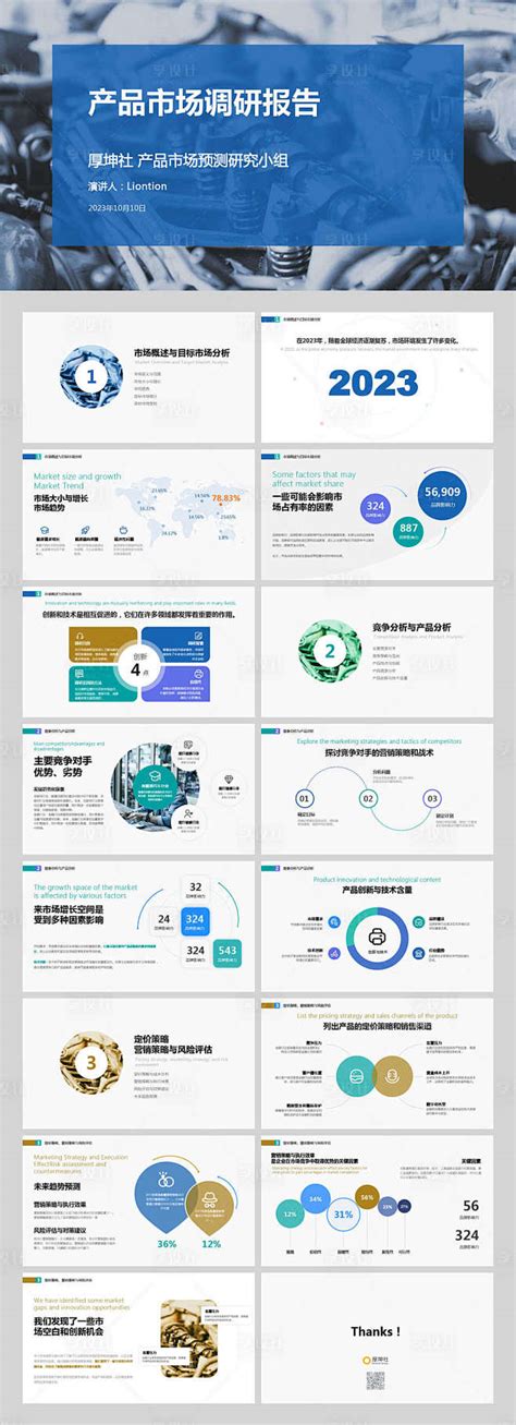 Ppt模板市场调研 源文件
