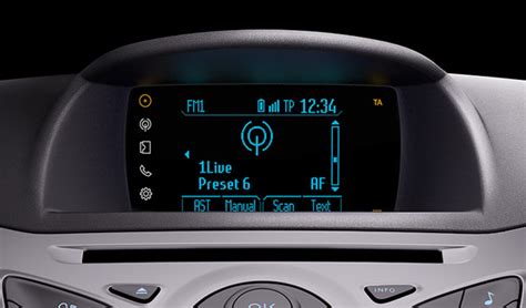 Ford Fiesta Sync™ Display Screen