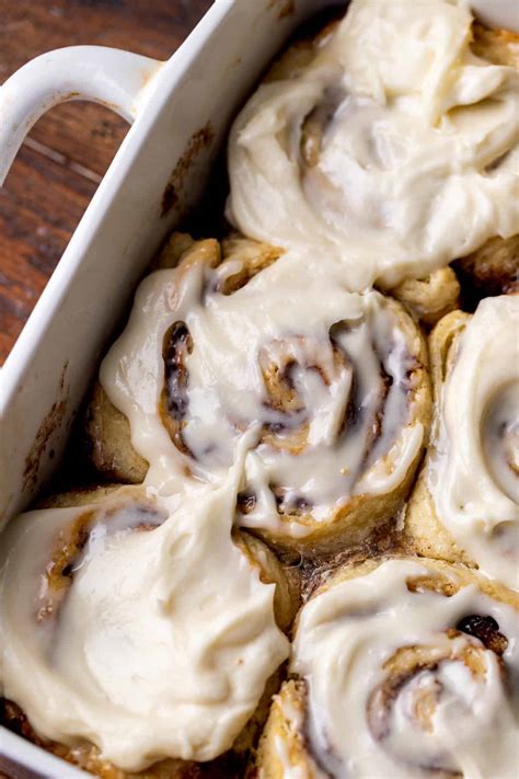 No Yeast Cinnamon Rolls Stephanies Sweet Treats