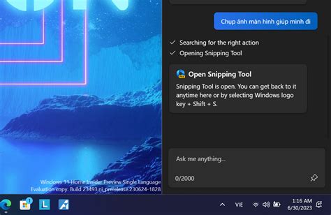 Trải nghiệm nhanh Windows Copilot và một số tính năng mới trong bản